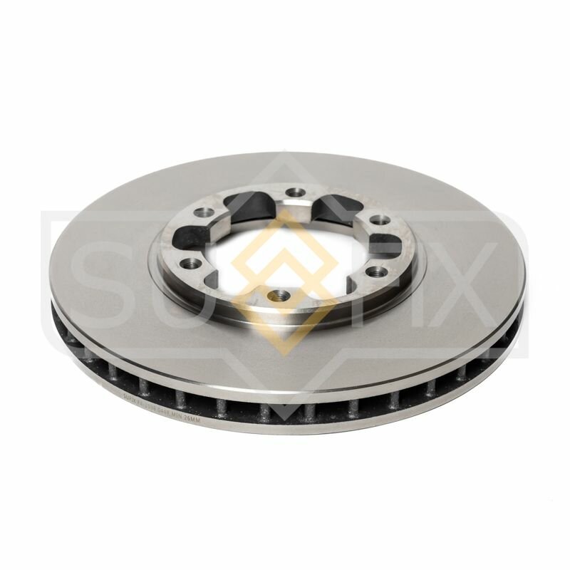 SUFIX Диск тормозной вентилируемый передний (283x28) NISSAN Elgrand(E50) 95>