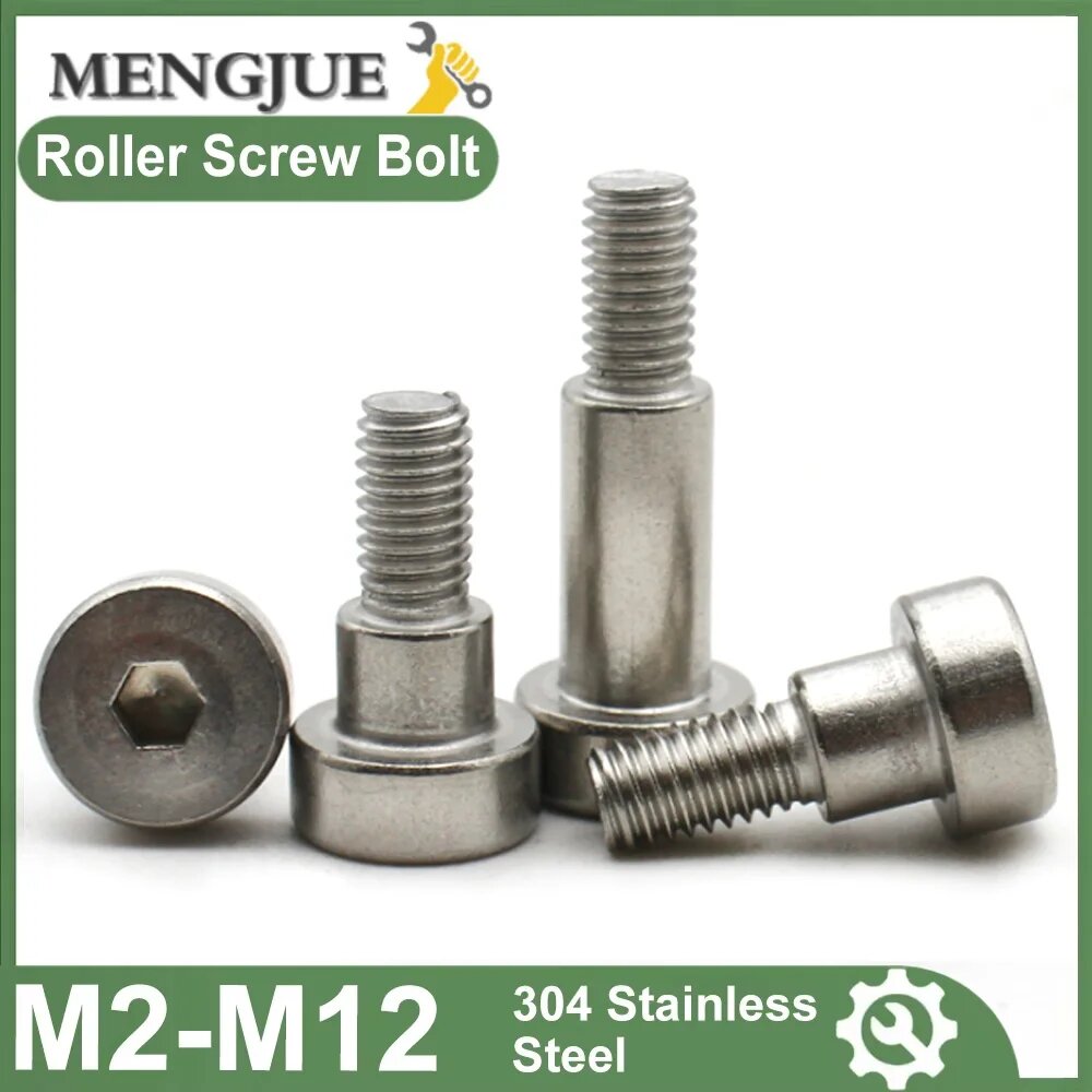 Винтовые заглушки М2-М12 из нержавеющей стали MENGJUE d5x M4 (10pcs), 3mm