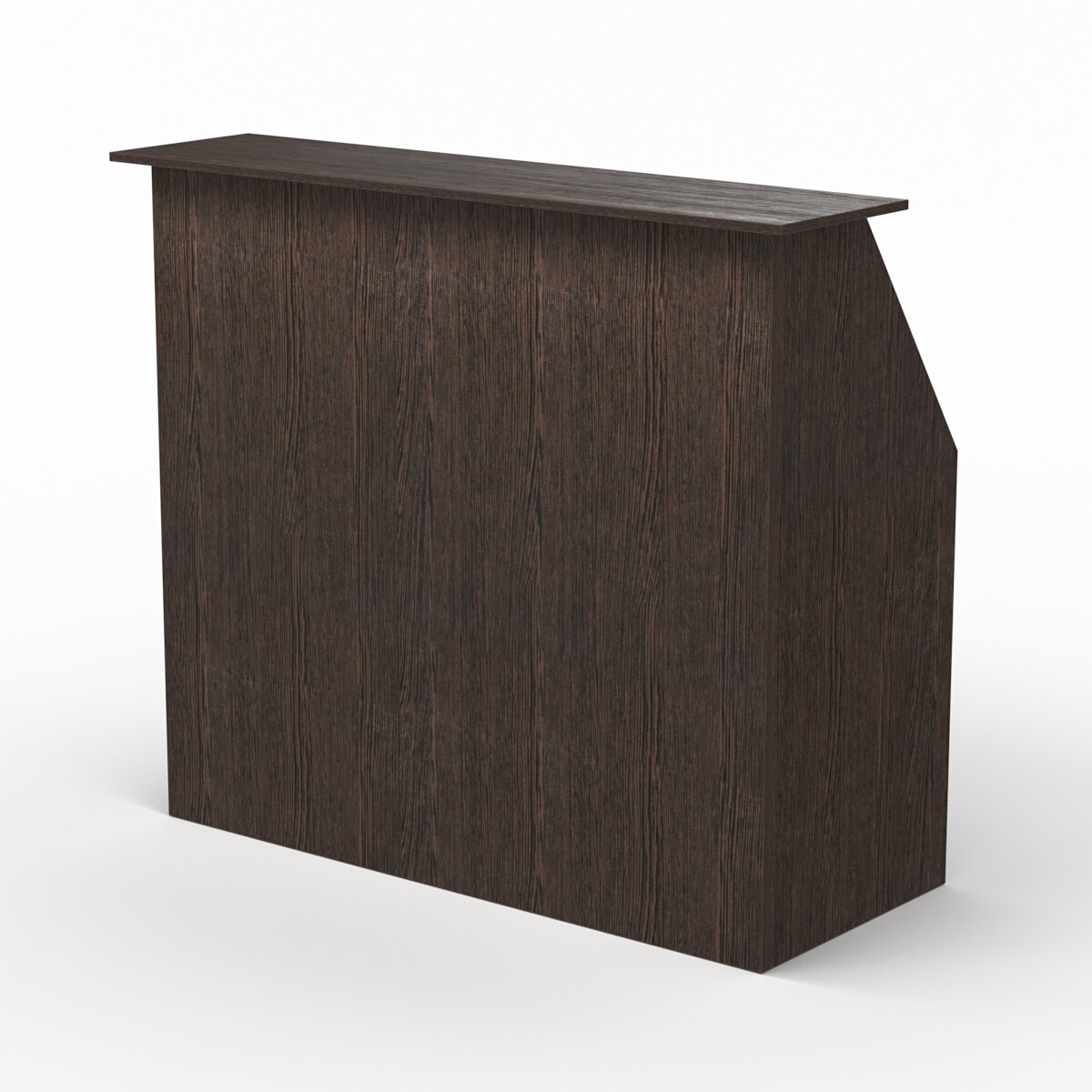 Барная стойка №1 с диодной подсветкой, Дуб Венге. Производитель товара - компания Westcom.