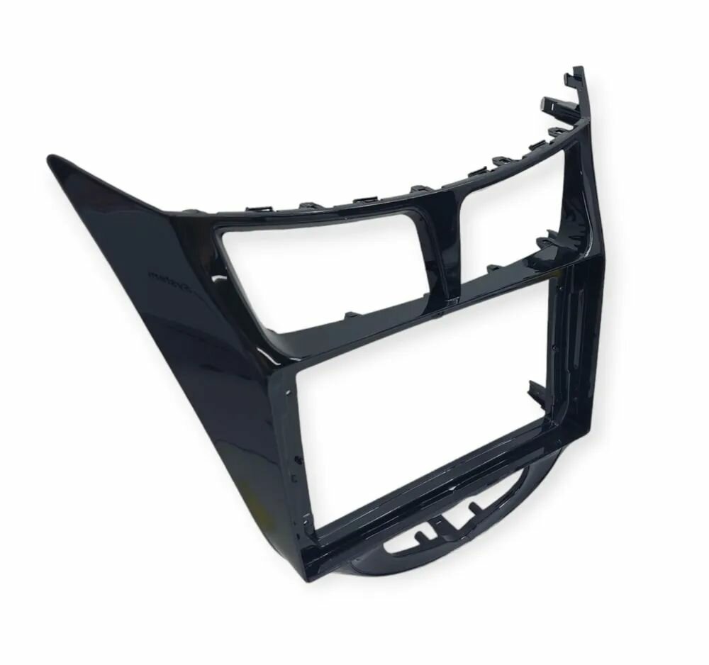 Переходная рамка для автомагнитолы андроид 2 din Hyundai Accent/Solaris/ 2010 - 2017 (black) 9 дюймов