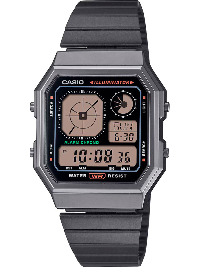 Наручные часы CASIO, черный/серый
