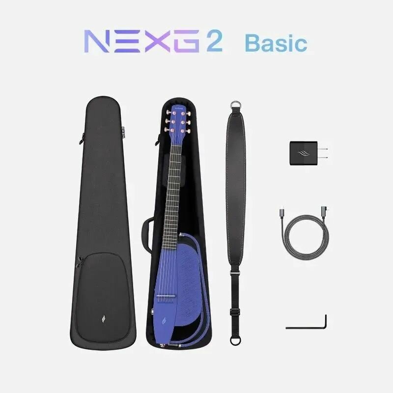 Enya NEXG 2 Basic Purple / 6-струнная 38" / Электроакустическая гитара