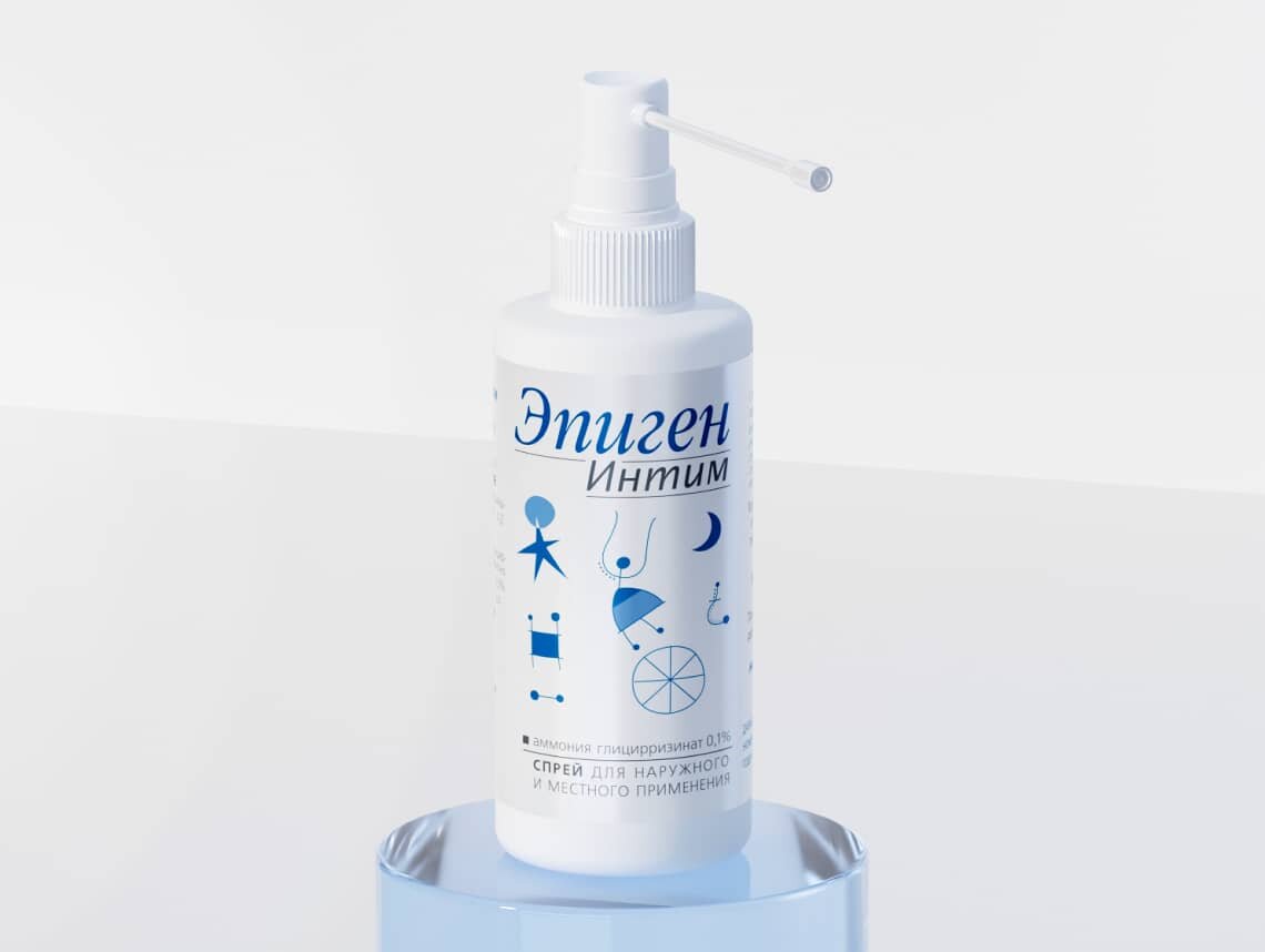 Эпиген Интим спрей 0.1% 60 мл противовирусный, противовоспалительный, регенерирующий, противозудный, иммуностимулирующий