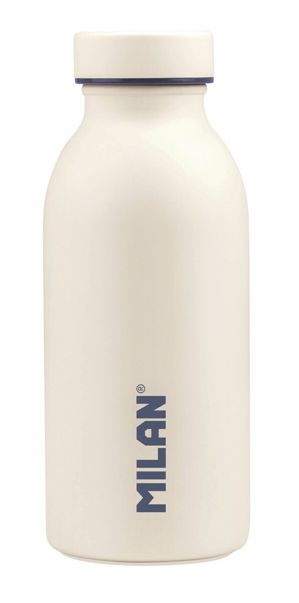 MILAN 1918 бутылка металлическая для напитков 354 мл, Белый 643012BG