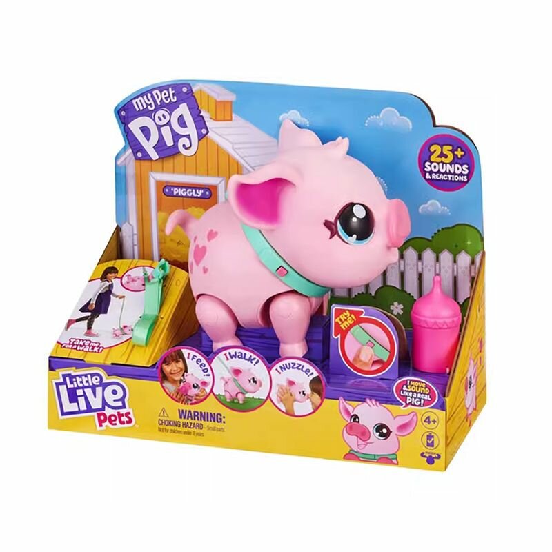 Интерактивная игрушка поросенка Little Live Pets