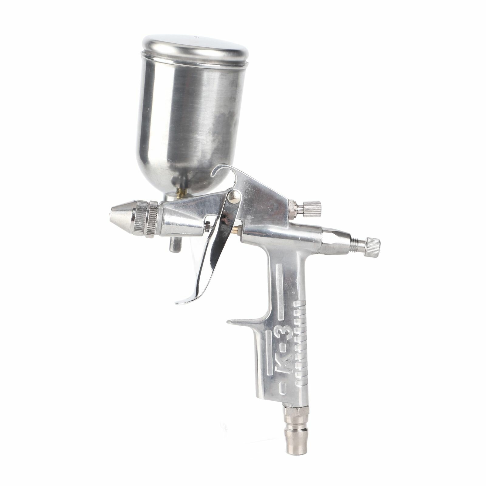 Пневмокраскопульт K-3, боковое расположение бачка, боковое, алюминиевая конструкция