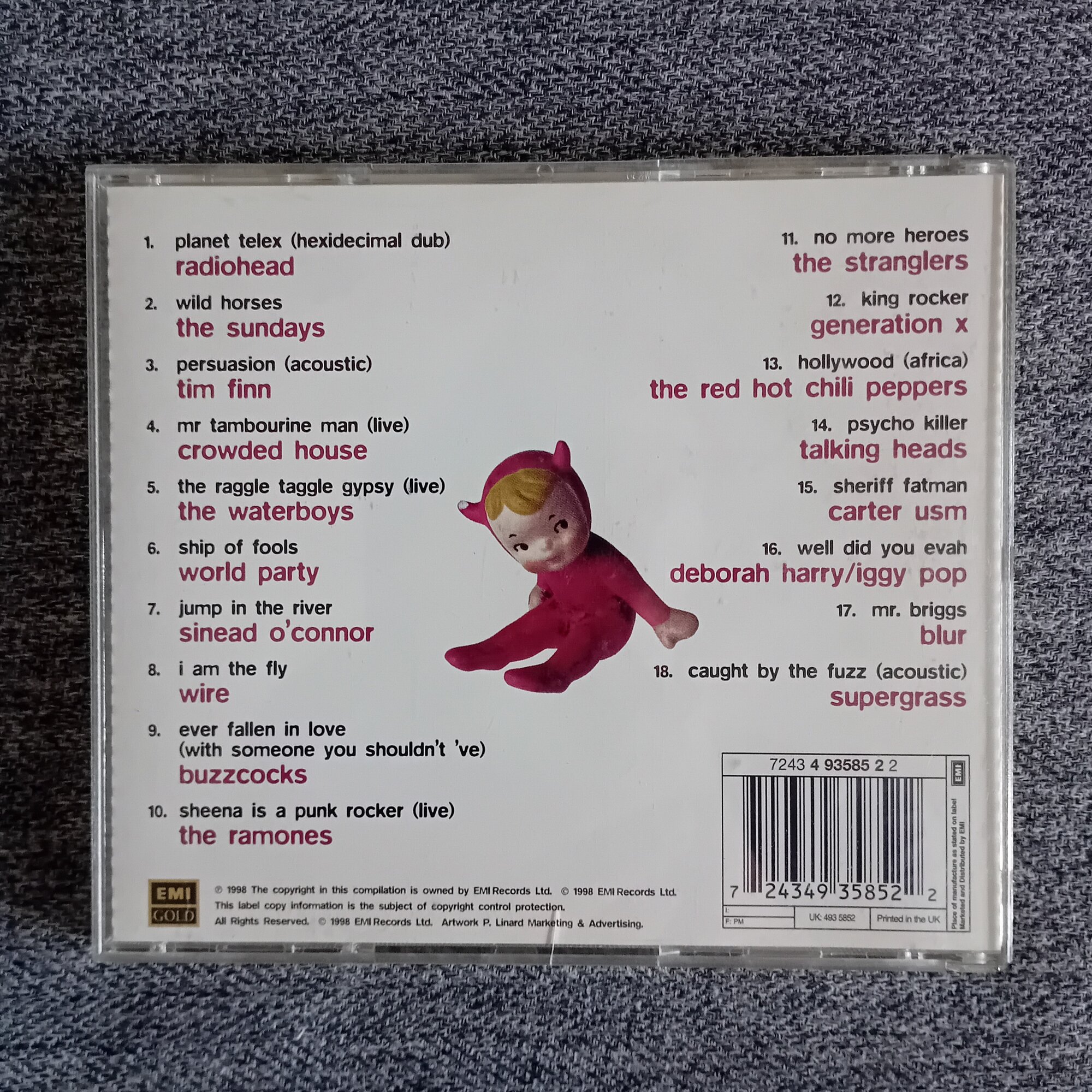 CD музыкальный б/у VA - Blowout. 18 of the best indie sounds (near mint, мелкие царапины) Великобритания