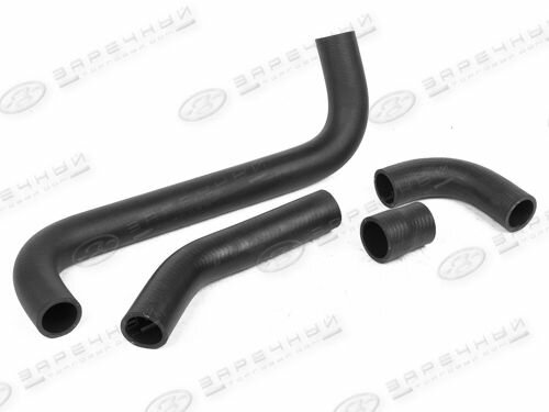 Патрубки радиатора 2105 07 комплект 4шт алюминиевый радиатор ВПТ