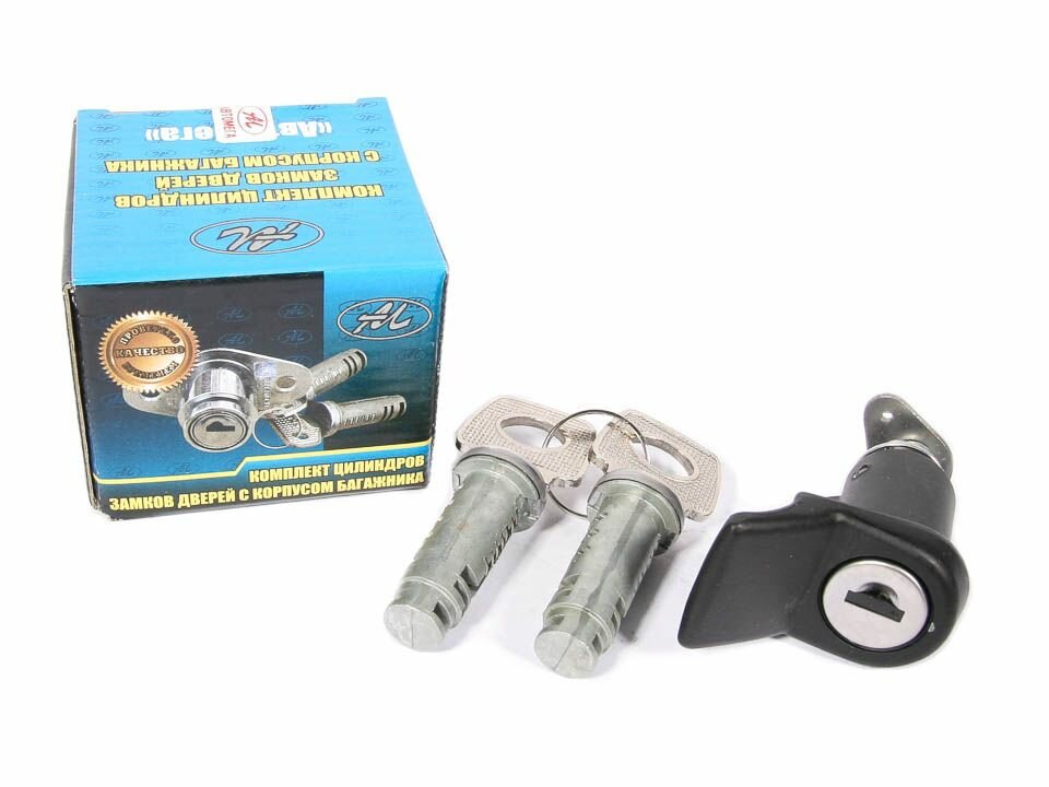 Замок багажника с личинками 2114 15 комплект НИКА Л НЛ-2115-6105045- Х