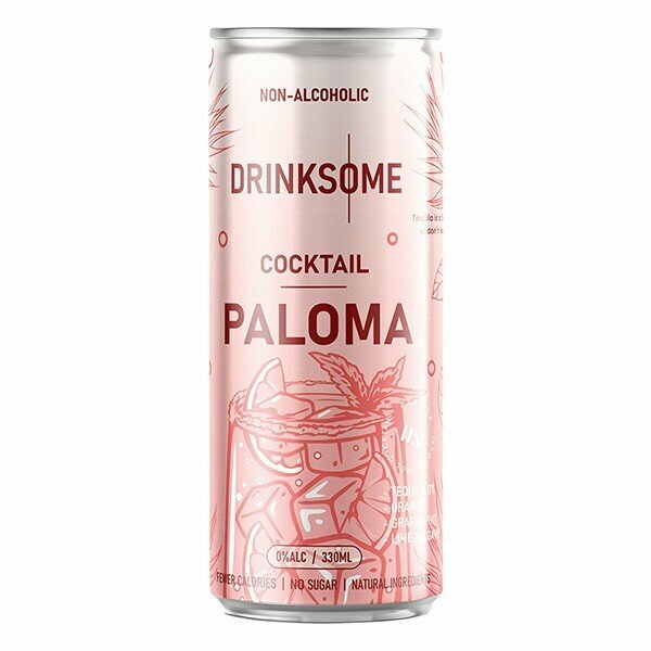 Напиток безалкогольный «Палома», жесть белая, 330 мл, оранжевый (Drinksome)