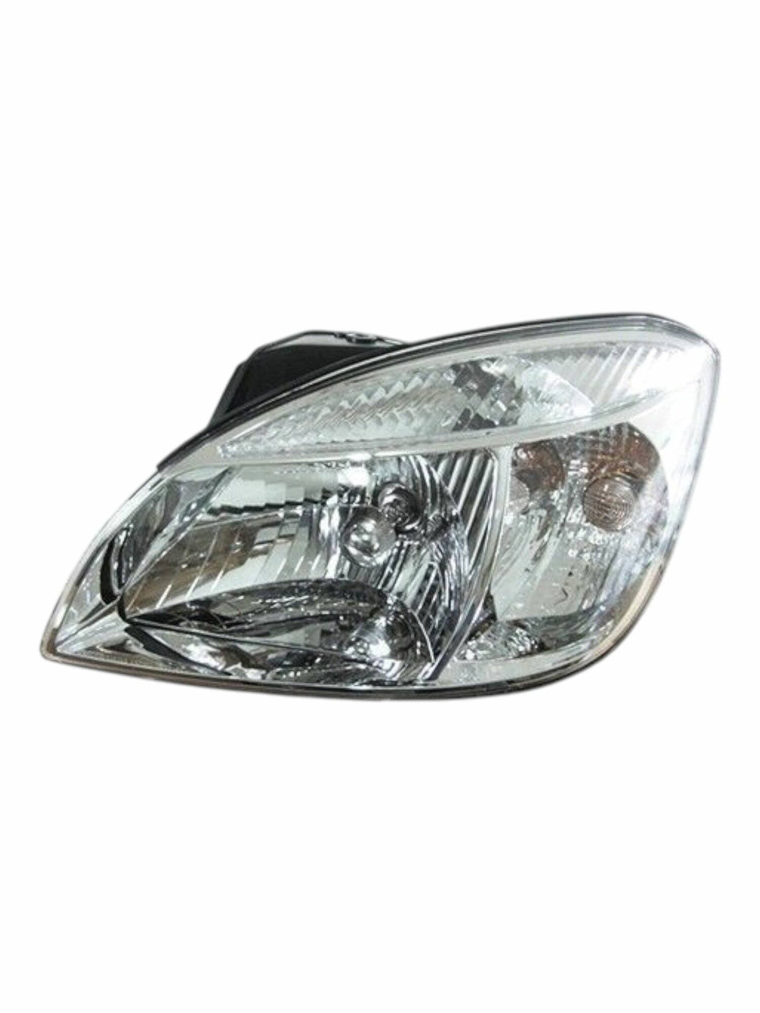 Фара передняя левая (ручная регулировка) Киа Рио 05-11 Прайд 05-09 (Kia Rio/Pride) галоген SAT