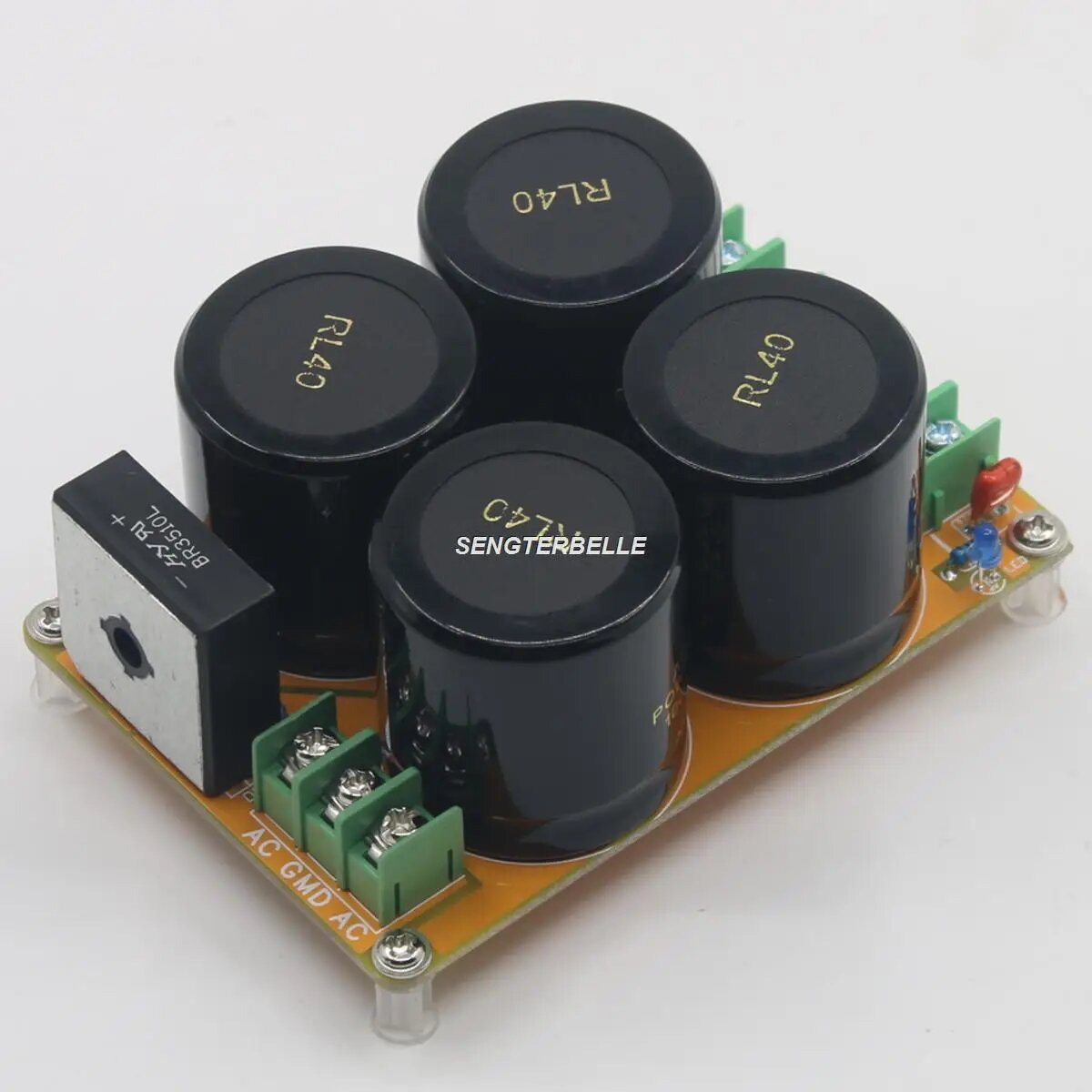 Hi-Fi двойной источник питания, выпрямитель, плата фильтра, комплект питания 35 А для усилителя блока питания