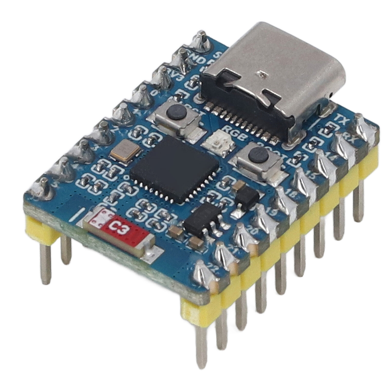 Плата разработки для ESP32 C6 Mini 2,4 ГГц WiFi 6 BLE 5 RISC V 32-битный процессор Частота 160 МГц Плата разработки