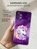 Чехол на Samsung Galaxy A32 / Самсунг Галакси А32 с принтом "Кудрявый единорог"