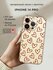 Чехол на Apple iPhone 14 Pro / Айфон 14 Про с принтом "Little hearts doodles 2 -...