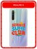 Чехол на Realme 6 / Реалми 6 с принтом "Summer surf club", прозрачный