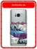 Чехол на Samsung Galaxy S8 / Самсунг Галакси С8 с принтом "JDM коллаж", прозрачн...