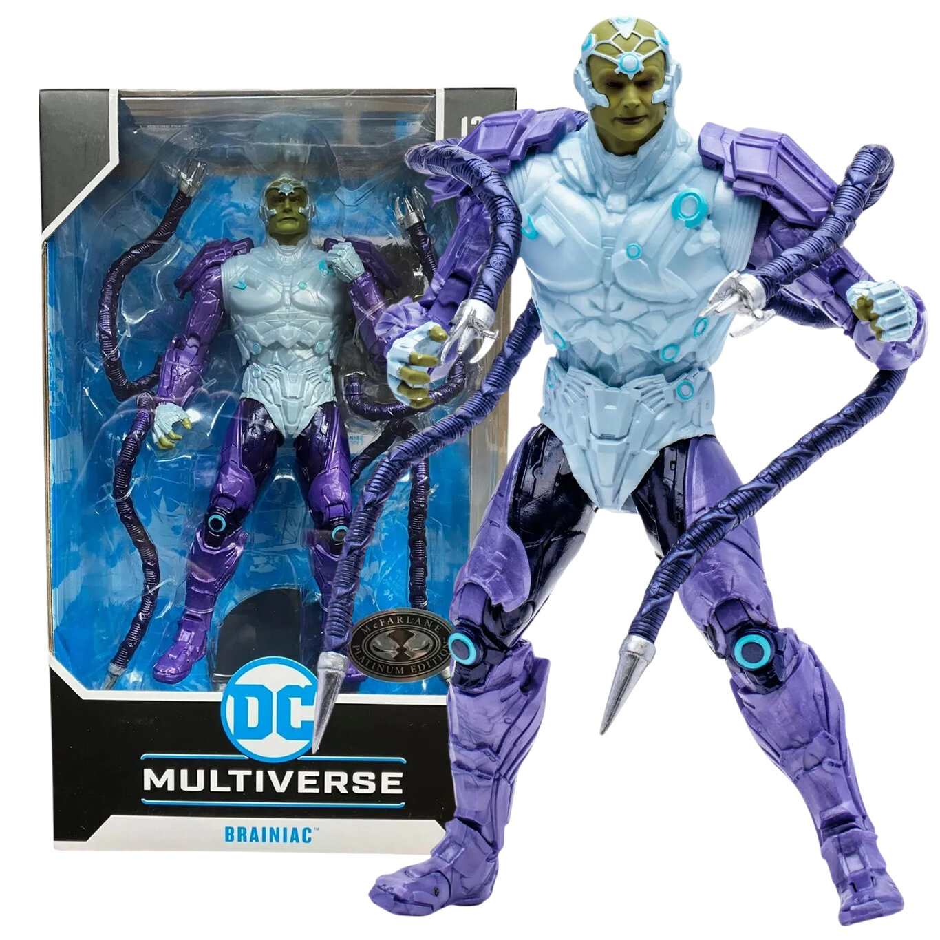 Фигурка коллекционная Брейниак "DC Injustice 2" Эксклюзив от McFarlane Toys, коллекционный эксклюзив