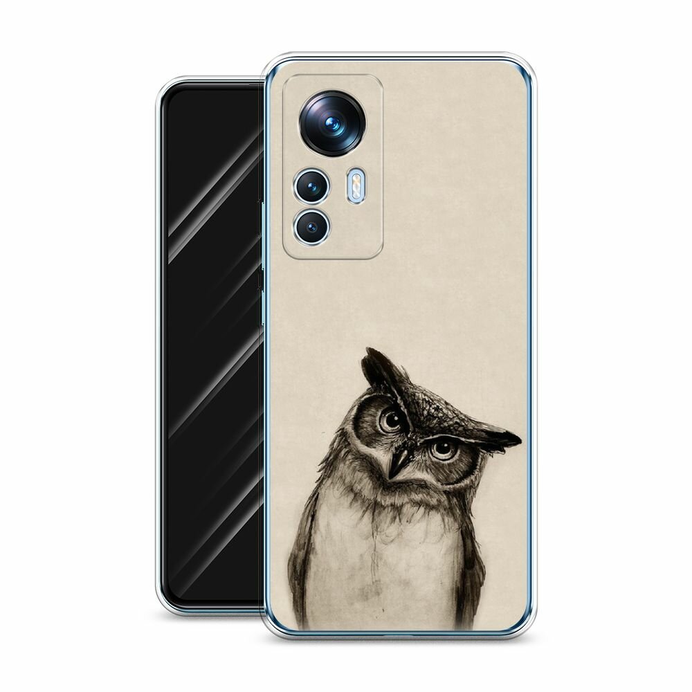 Чехол на Xiaomi 12T/12T Pro / Сяоми 12T/12T Про с принтом "Сова" — фото 1