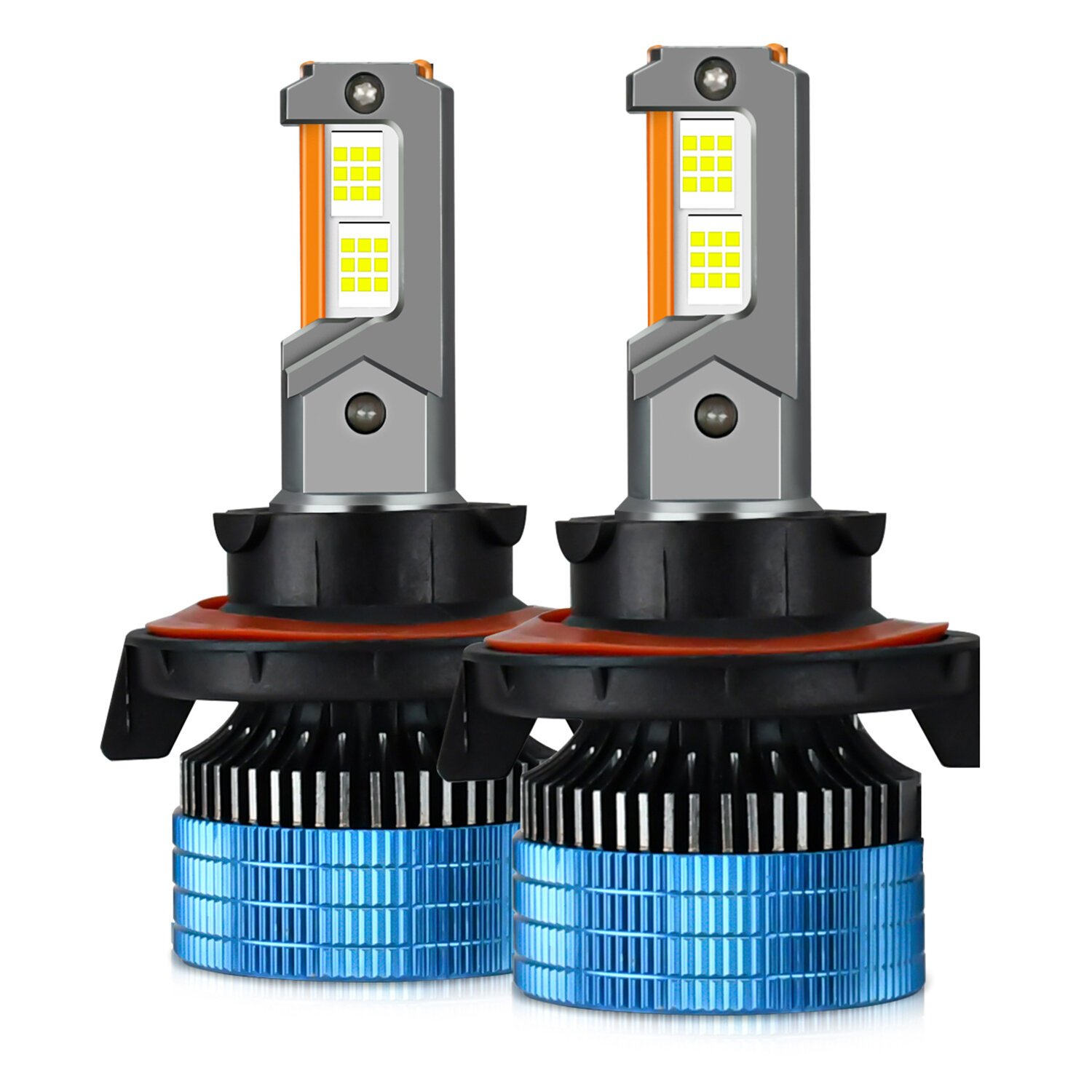 Русский перевод: T17 дальний свет H7 H4 H11 H13 9005 9006 9012 150W автомобильная светодиодная лампа с тремя медными трубками 20000LM светодиодный автомобильный свет 6000K холодный белый, высокомощный сверхъяркий комплект для переоборудования на чипах