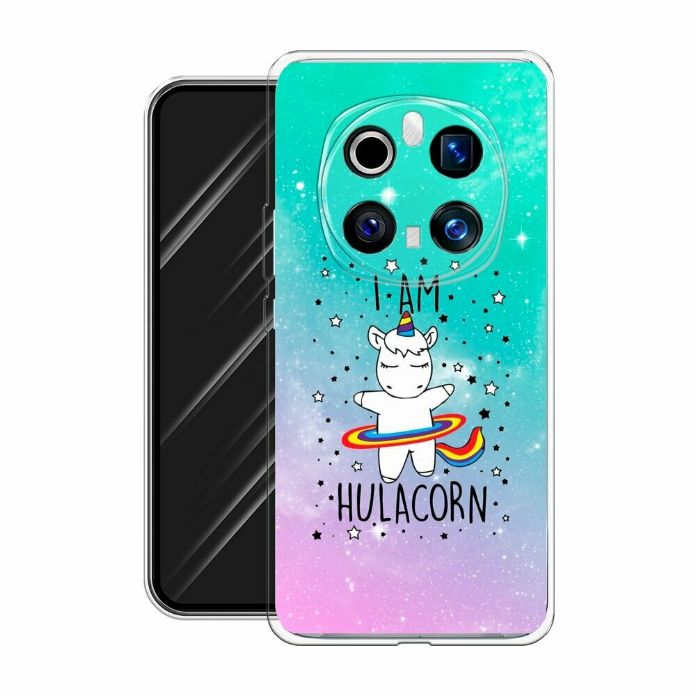 Чехол на Honor Magic 7 Pro / Хонор Мэджик 7 Про с принтом I am hulacorn — фото 1