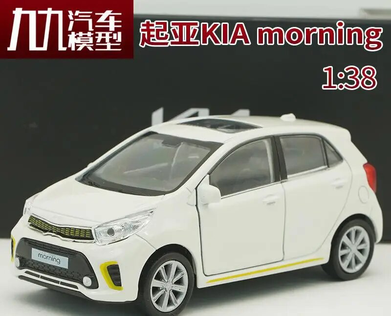 Welly Kia Morning 1:38, белый