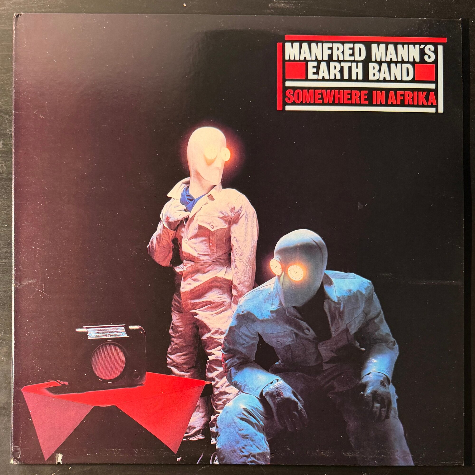 Виниловая пластинка Manfred Mann's Earth Band Somewhere In Afrika (США 1983г.)