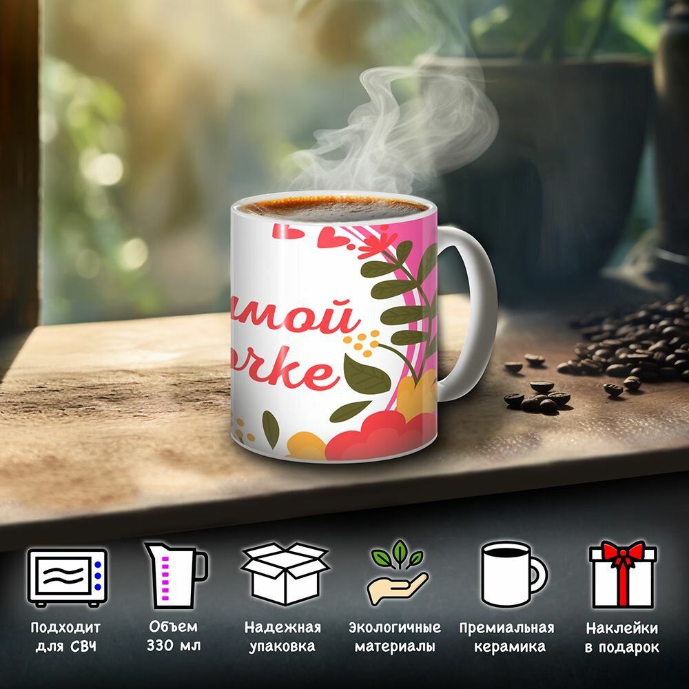 Кружка Подарок Маме (Mom)
