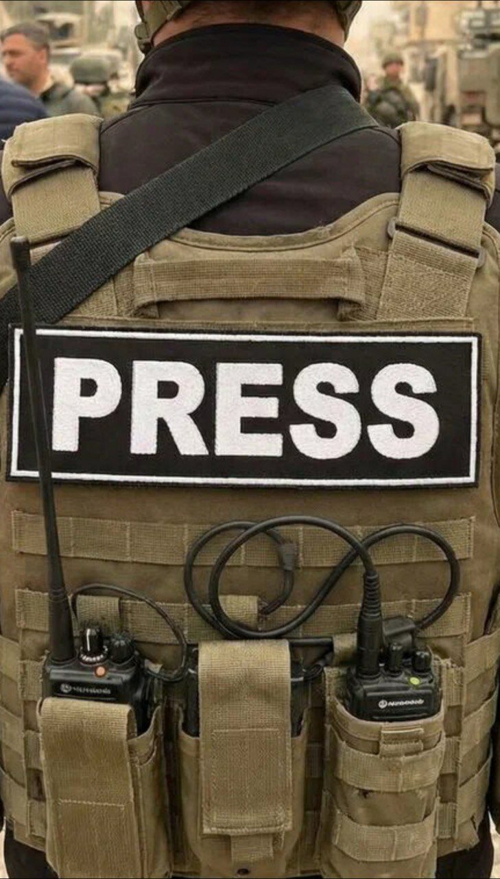 Нашивка-патч на спину PRESS / пресса 25х8 черная