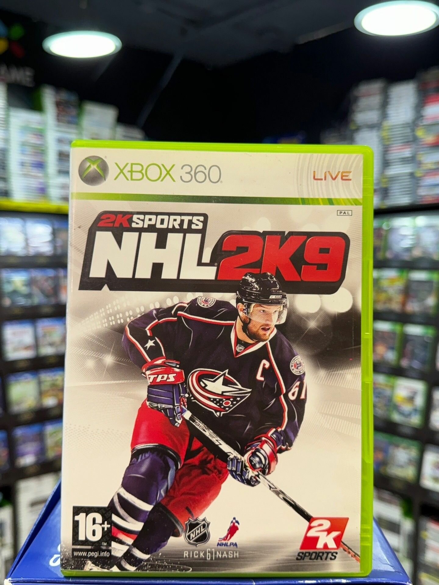 Игра NHL 2K09 (Xbox 360) (Box)