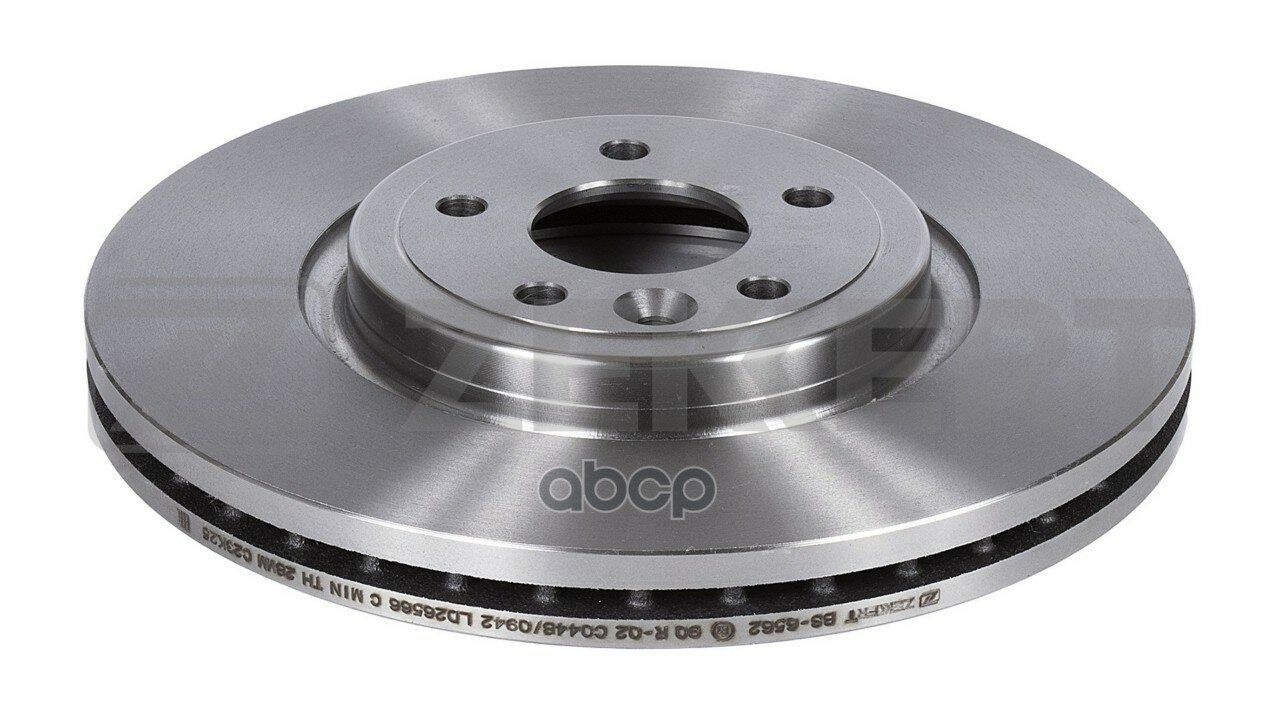 Диск тормозной перед. Jaguar XE (X760) 15- XF (X260) 15- Zekkert арт. bs-6562