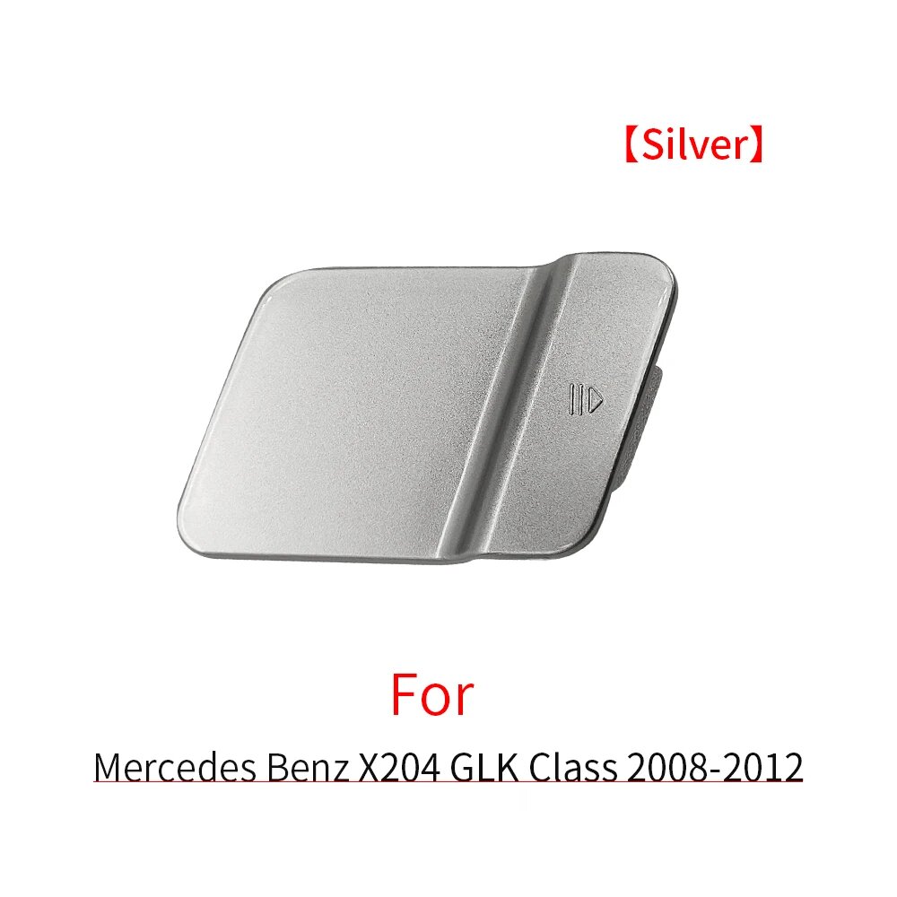 Крышка фаркопа Mercedes X204 GLK Class 2008-2012 Silver