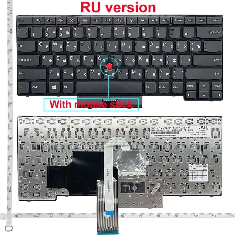 Новая клавиатура для Lenovo ThinkPad Edge E430 E435 E330 E430C E430S E445 E335 S430 T430U английский