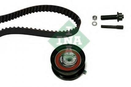 Комплект ремня ГРМ AUDI 80, VW GOLF/PASSAT/T4 1.9D/TD 91 INA 530016410