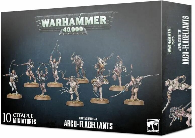 Набор миниатюр для настольной игры Warhammer 40000 - Adepta Sororitas Arco-Flagellants