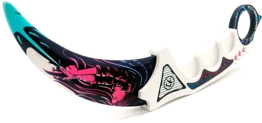 Деревянный нож Керамбит Нео-Нуар Mod.1 PalisWood