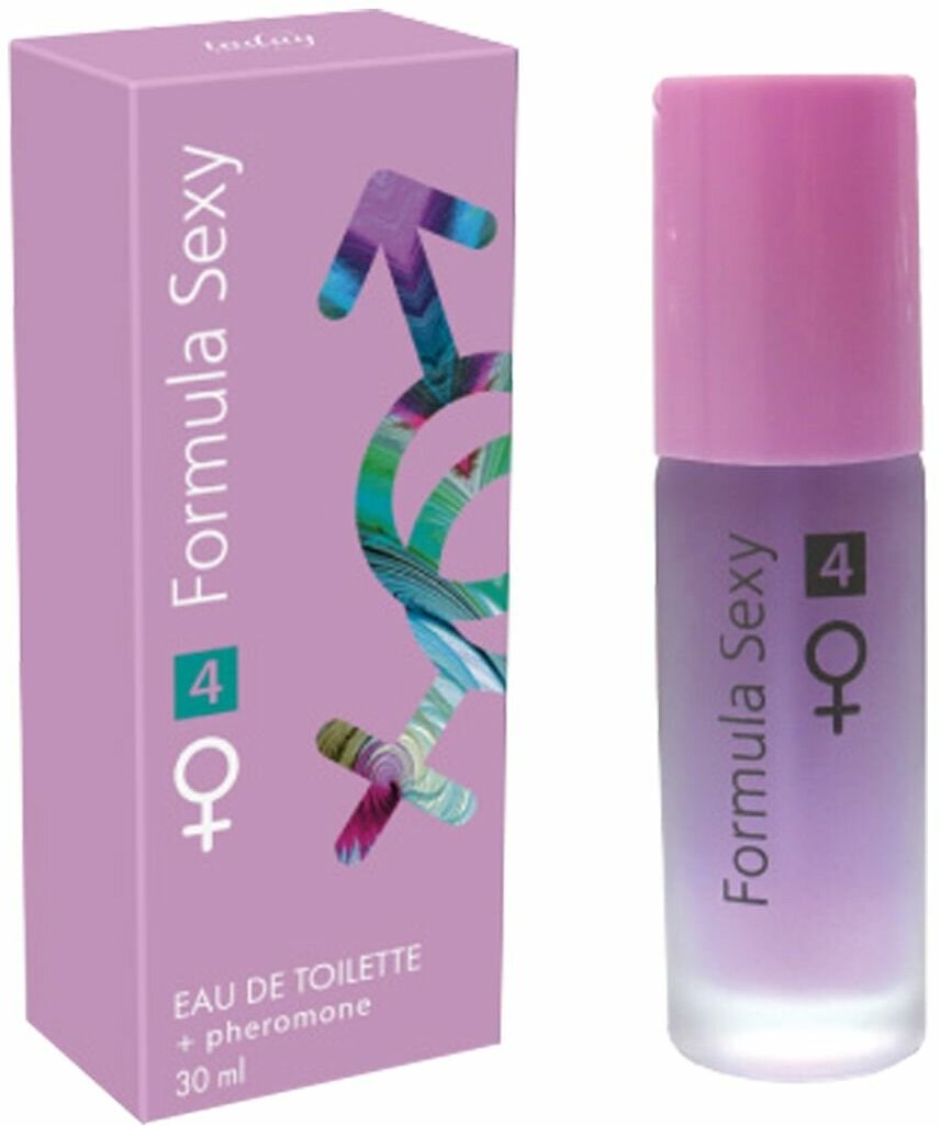 Today Parfum Туалетная вода женская с феромонами Formula Sexy №4 30мл