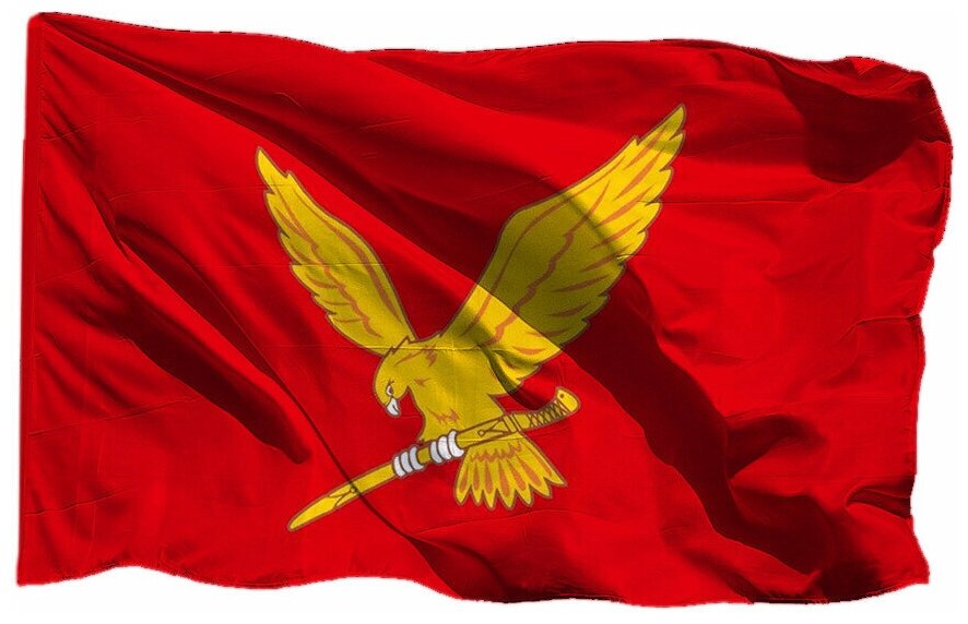 Флаг Тимашёвска на сетке, 70х105 см - для уличного флагштока