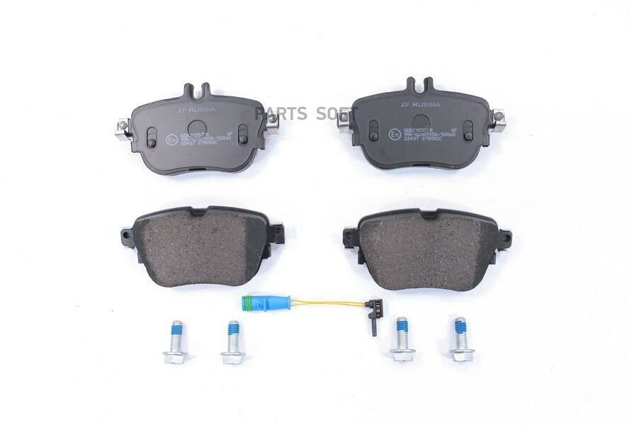 ZF RUSSIA GDB2155ZFR Колодки тормозные задние дисковые MERCEDES W213 GDB2155 ()