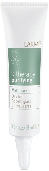 Маска для жирных волос с матирующим эффектом Matt Mask Oily Hair, Lakme, 6х15 мл.