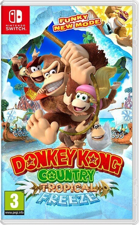 Donkey Kong Country: Tropical Freeze [Switch, английская версия]