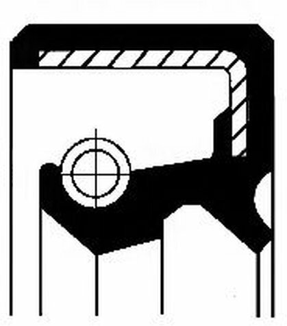 Сальник 35x52x8 Corteco 19027867B