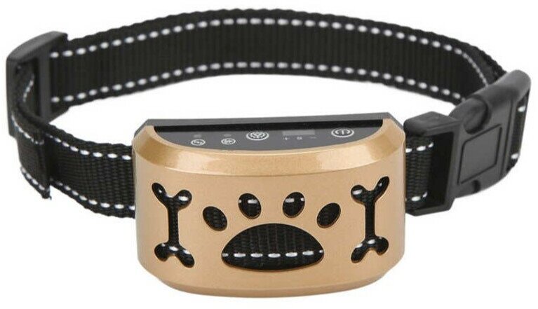 Электронный ошейник антилай водонепроницаемый перезаряжаемый 7 уровней вибрации