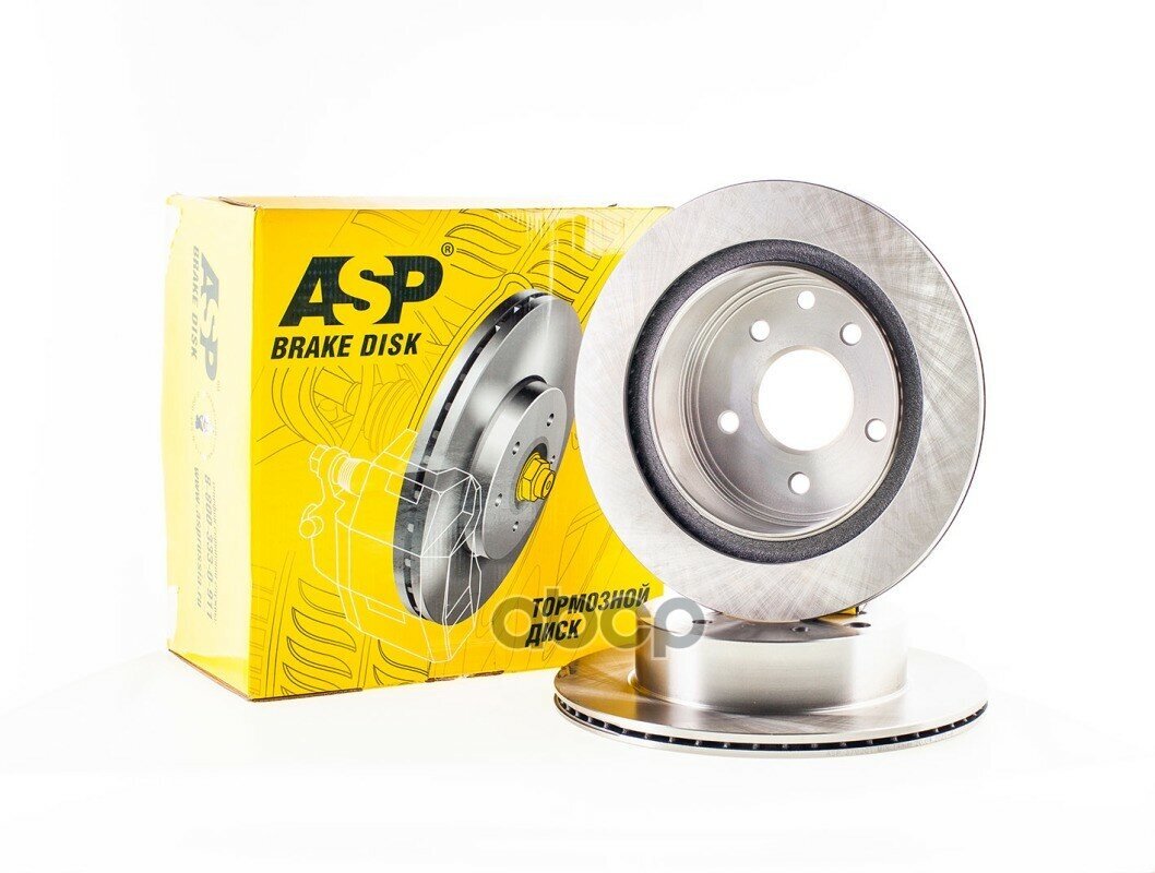Диск тормозной задний NISSAN Qashqai 06->/X-Trail 07-> ASP арт. 370201