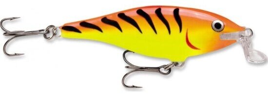 Воблер Rapala Shallow Shad Rap плавающий 0,9-1,8м, 5см 5гр, SSR05-HT