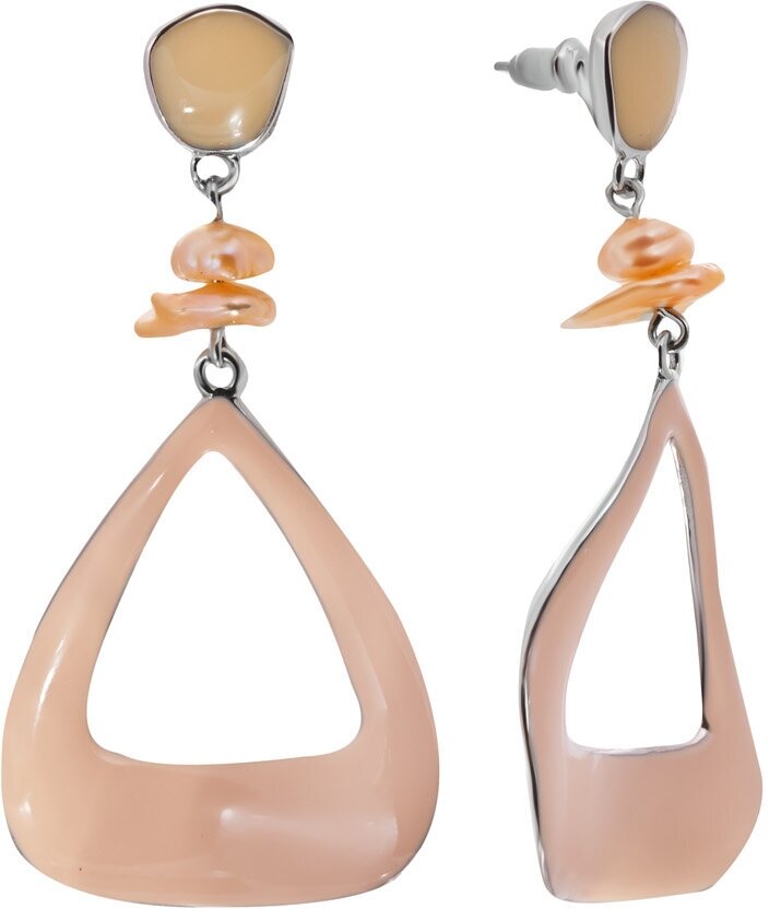 Серьги, серебро, 925 проба, жемчуг
