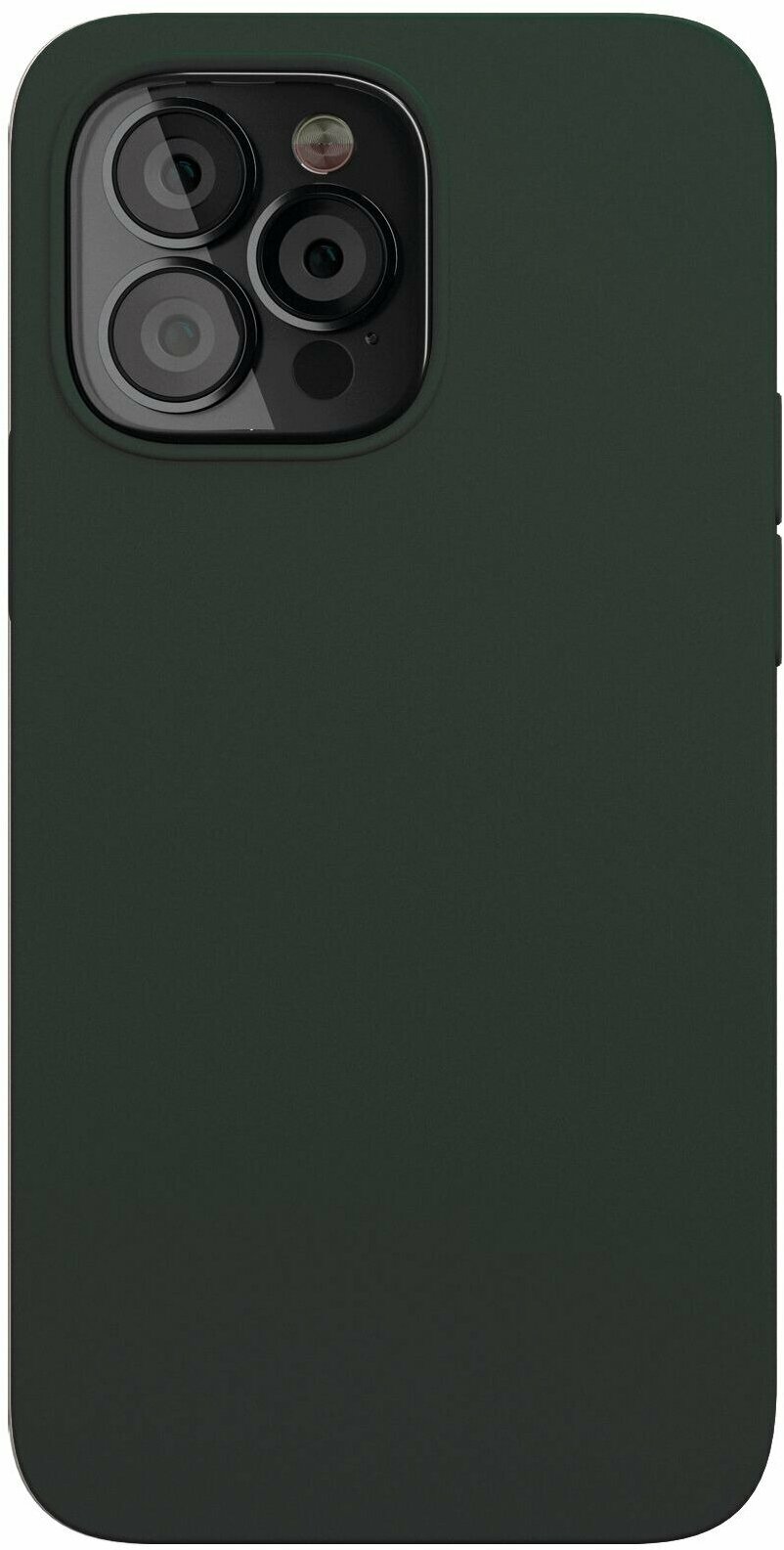 Чехол-накладка VLP Silicone Case with MagSafe для смартфона Apple iPhone 13 Pro Max Dark Green