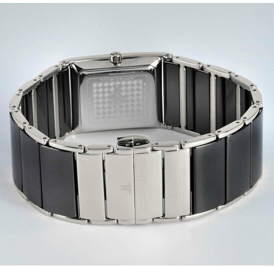 Наручные часы JACQUES LEMANS High Tech Ceramic, черный/серебряный — фото 1