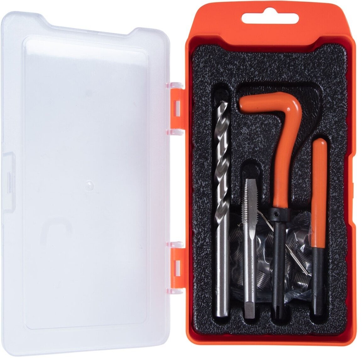 Набор для восстановления резьбы М9х1,25, 25 предметов, кейс AFFIX AF35209125C