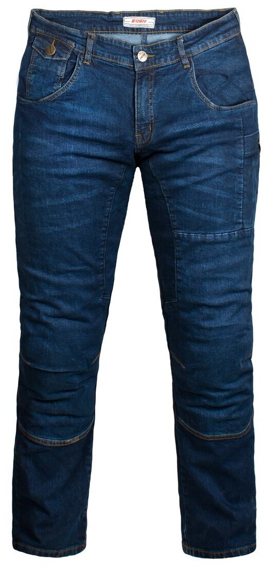 RUSH Мотоджинсы M302, цвет Синий, Размер 29